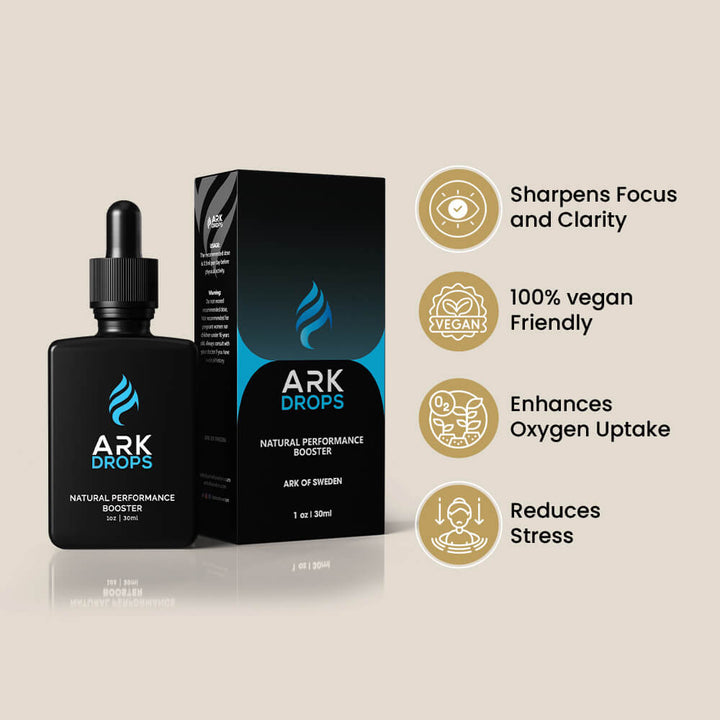 ARK DROPS Natural performance booster - ARK Of Sweden