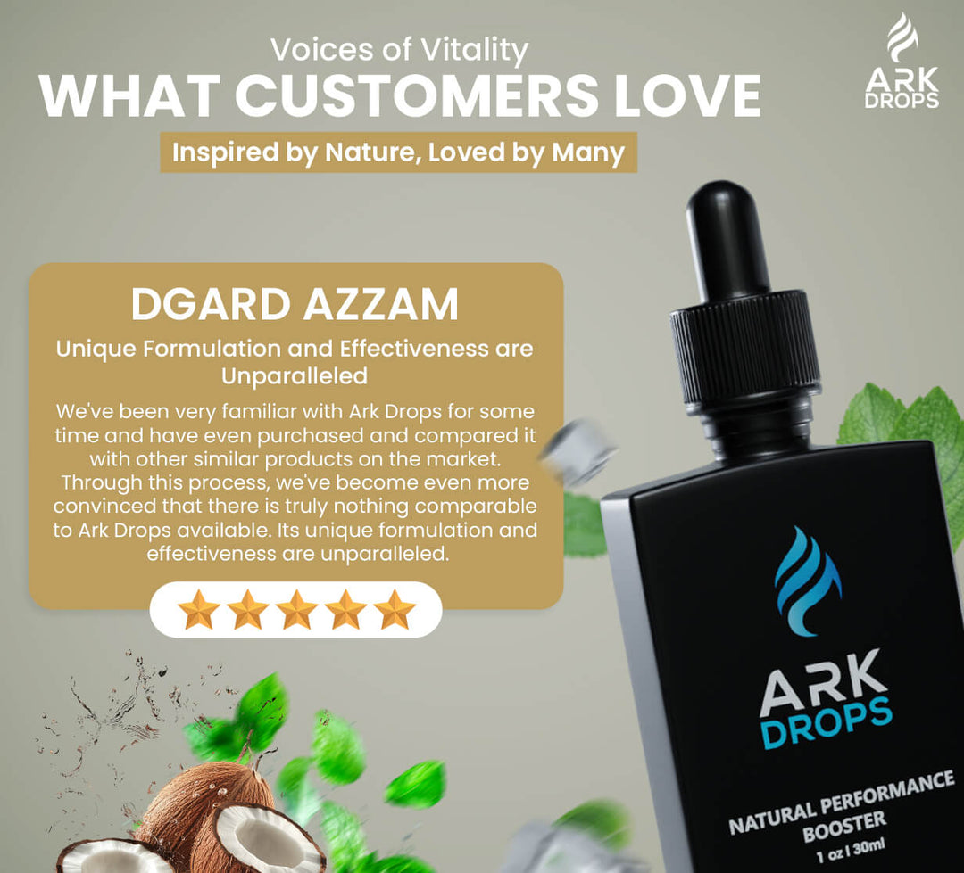 ARK DROPS Natural performance booster - ARK Of Sweden